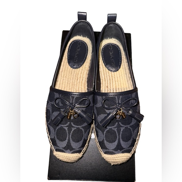 Coach | Shoes | Coach Carson Sig Denim Espadrilles | Poshmark